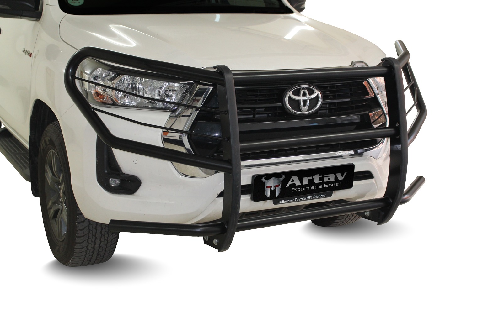Artav Toyota Hilux GD6 Headlight Wrap Around Bush Bar - Auto Tech Systems