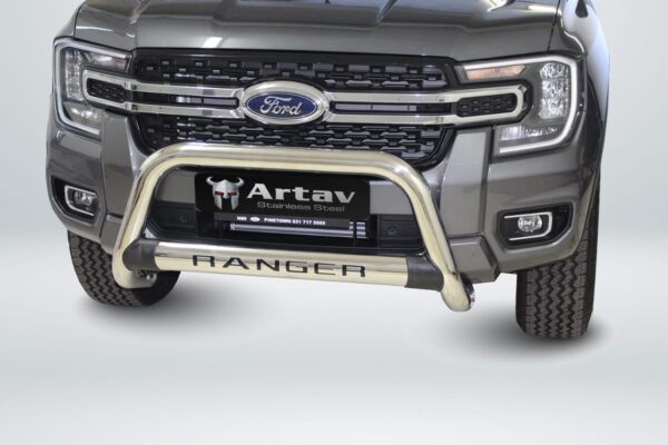 Artav Next Gen Ford Ranger Nudge Bar with Oval Cross Member - Auto Tech ...