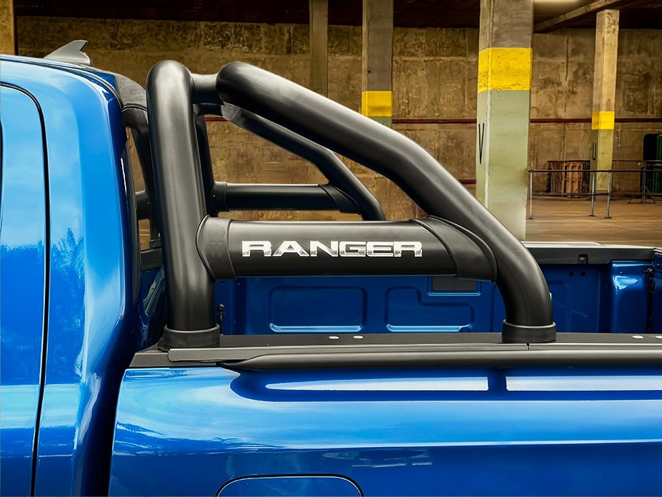 Artav Next Gen Ford Ranger Sports Bar with Oval Side Tubes - Double Cab ...
