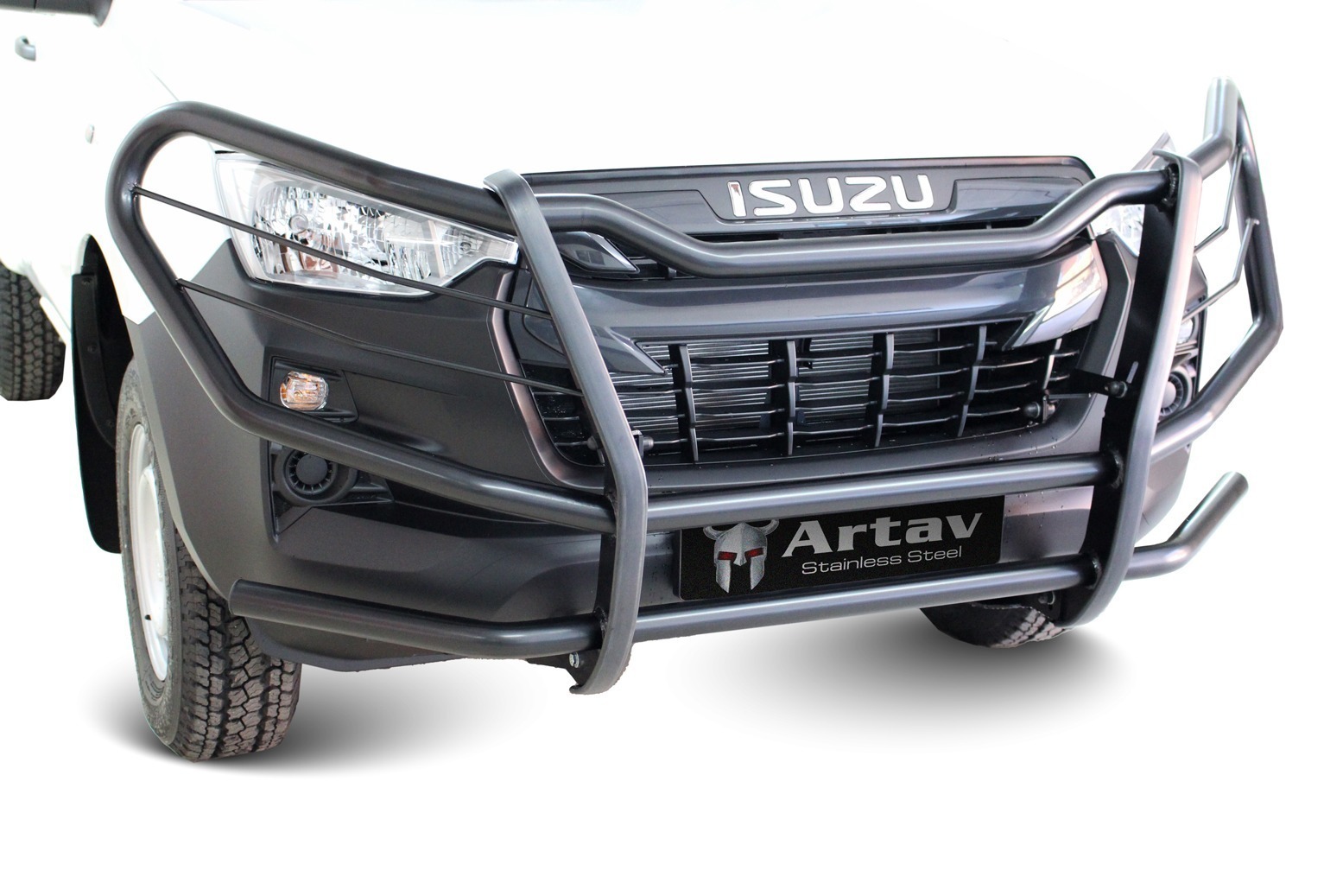 Artav Isuzu Headlight Wrap Around Bush Bar - Gen 7 - Auto Tech Systems